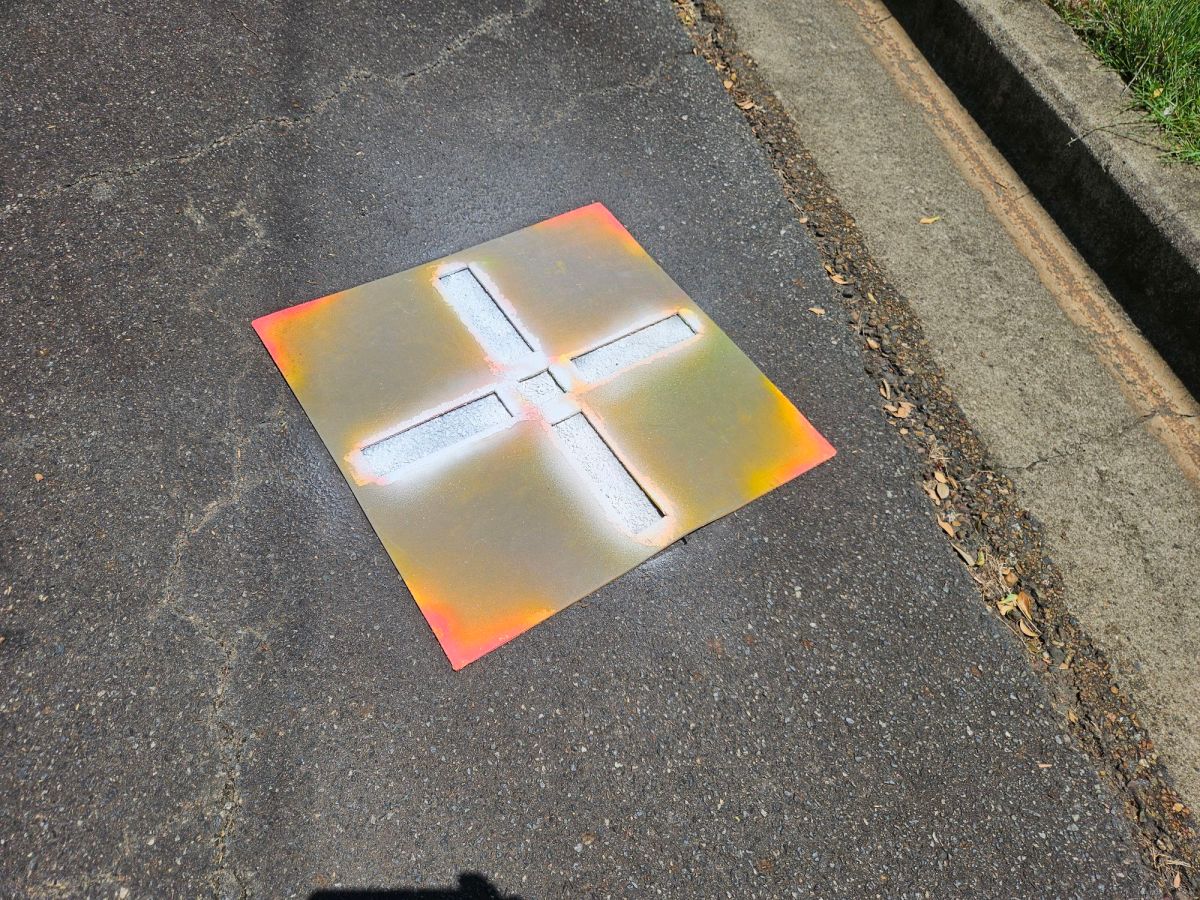 Ground Control Point stencils – David Arnott & Assoc.